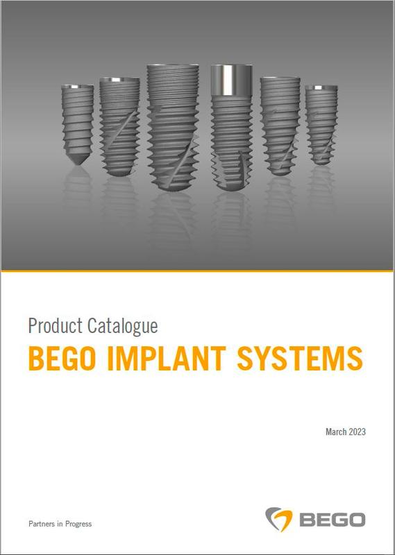 BEGO Implant Systems Product Catalogue - EN